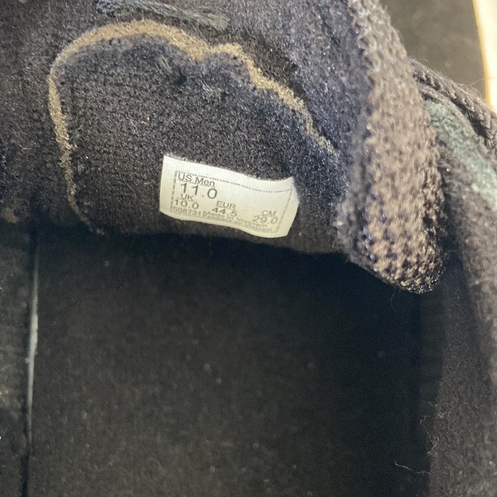 Vans 508731 Old Skool Classics Black Suede Skater Sho… - Gem